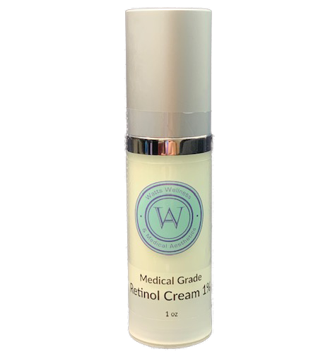 Medical Grade Retinol Cream 1% – Watts Wellness & Medical Aesthetics